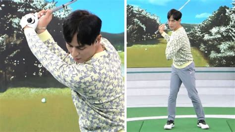sbs골프 아카데미 [도성희 레슨] 드로우 구질 만들기 인 아웃 궤도를 위한 충분한 어깨 회전 sbs golf