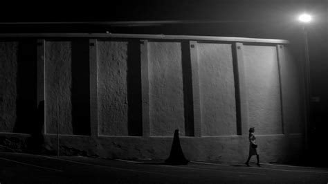 Film Clip A Girl Walks Home Alone At Night