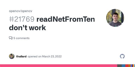 Readnetfromtensorflow Don T Work Issue Opencv Opencv Github