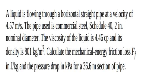Friction Losses In Turbulent Flow Fanning Equation Pdf