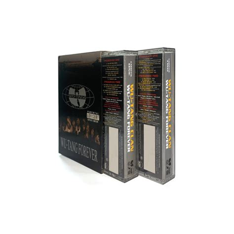 Wu Tang Wu Tang Forever Exclusive Limited Edition Clear Cassettes