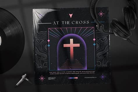 At The Cross Album Art Photoshop Psd