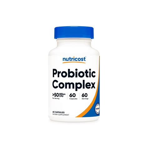 Nutricost Probiotic Complex Capsules Nutricost