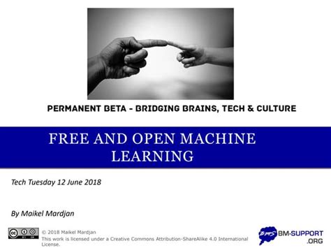 Free And Open Machine Learning Ppt