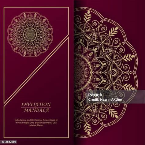 럭셔리 아랍어 이슬람 인도 터키 벡터 일러스트 독점 초대 장식품 둥근 만다라 배경 요소 0명에 대한 스톡 벡터 아트 및 기타 이미지 Istock