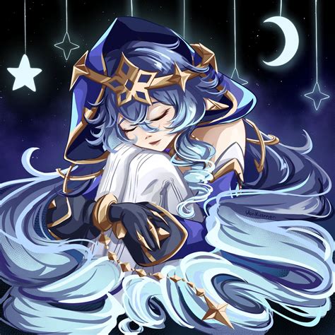 Layla On Genshinimpact Fanart Deviantart