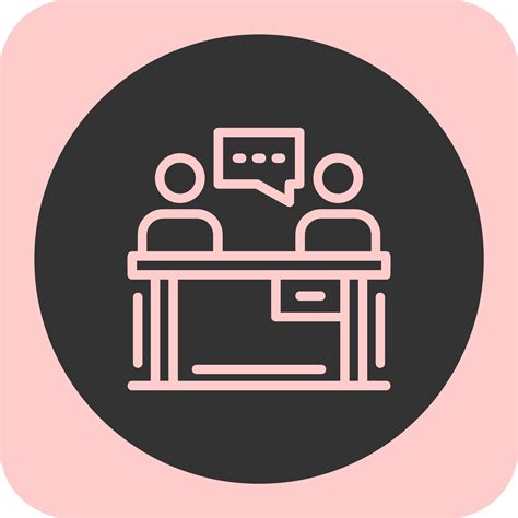 Meeting Linear Round Icon 39479512 Vector Art At Vecteezy