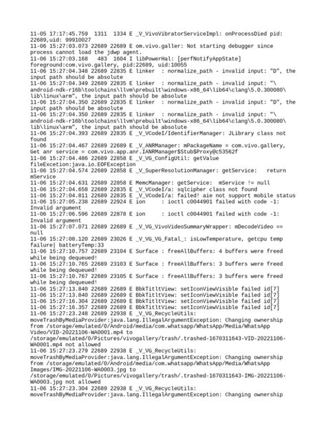 Log Pdf Android Operating System Computer Programming