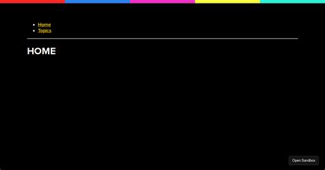 Nested Routes 6 Codesandbox