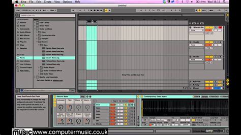 Exploring Ableton Live 9s New Piano And Bass Guitar Instruments Youtube
