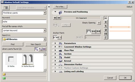 niche library part graphisoft community
