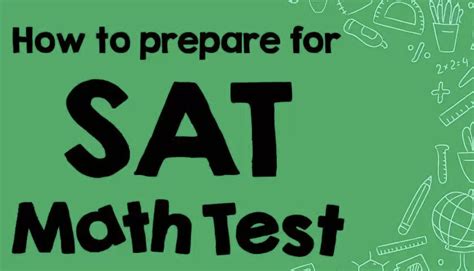 Sat Math Tips How To Study And Prepare For Sat Math Rostrumedu