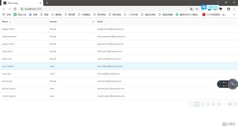 ant design table学习 引入第一个table组件 web开发 亿速云
