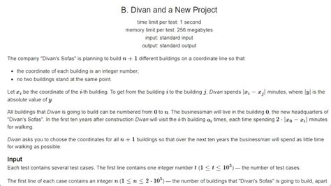 B Divan And A New Project Codeforces Solution Youtube