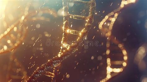 3d Dna Double Helix Transformative Medical Research Genetical Biology Scientific