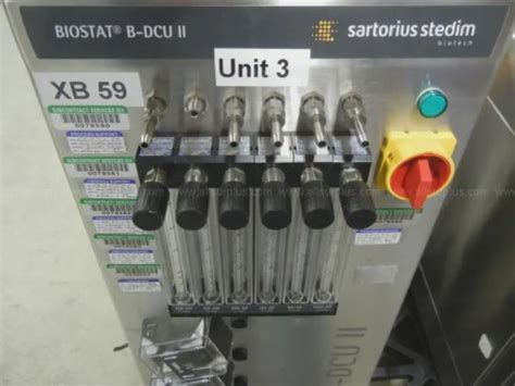 Sartorius Stedim Biostat B Dcu Ii Bioreactor In Kenilworth Nj Usa