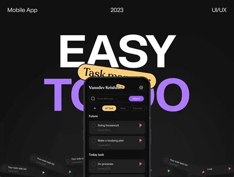 Teasy Todo Tasklist And Calendar App Ui Kit Ui Kits — Ui Custom