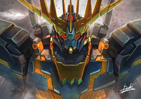 Unicorn Gundam Banshee Gundam And 1 More Drawn By Hukutuuprunes