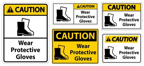 Wear Safety Boots Sign
