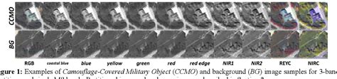 Figure 1 From Detection Of Camouflage Covered Military Objects Using High Resolution Multi