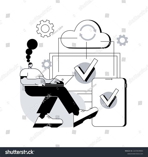 Cloud Connection Abstract Concept Vector Illustration Stock Vector Royalty Free 2237639903