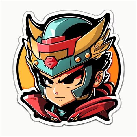 Premium Vector Sticker In Comic Style