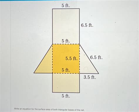 Write An Equation For The Surface Area Of StudyX