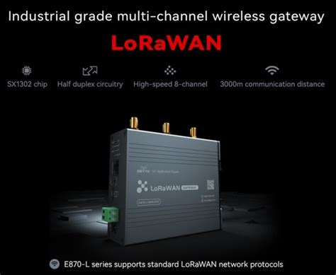 Sx1302 Chip Lorawan Gateway Lora Rf Module Performance Introduction Iot Application Expert Cdebyte