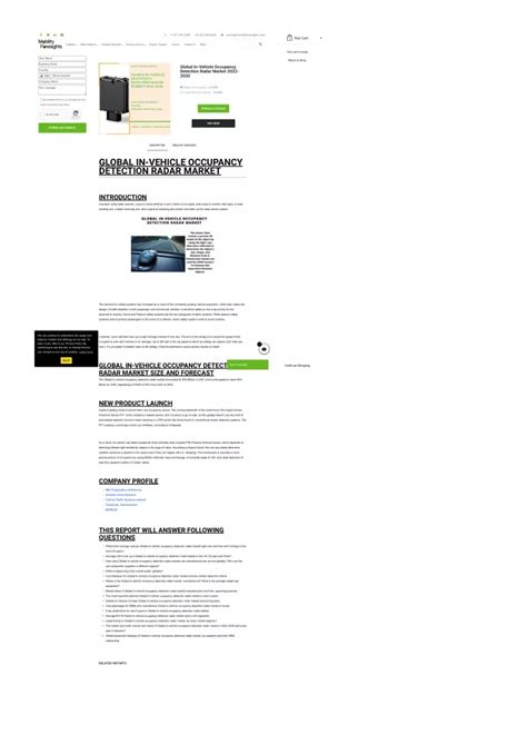 Ppt In Vehicle Occupancy Detection Radar Innovation In Vehicle