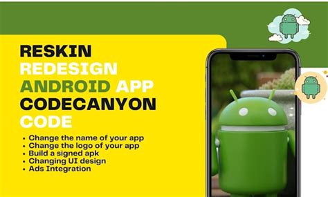 Reskin Redesign Customized Your Android App Or Codecanyon Code By