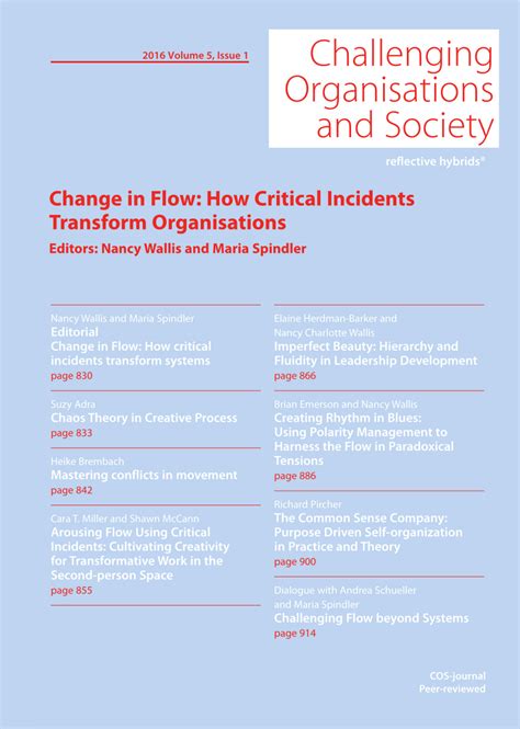 Pdf The Common Sense Company Purpose Driven Self Organization In