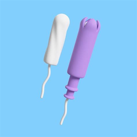 Free Psd 3d Icon For Sex Education With Tampons