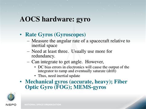 PPT Attitude Orbit Control System AOCS Introduction PowerPoint Presentation ID