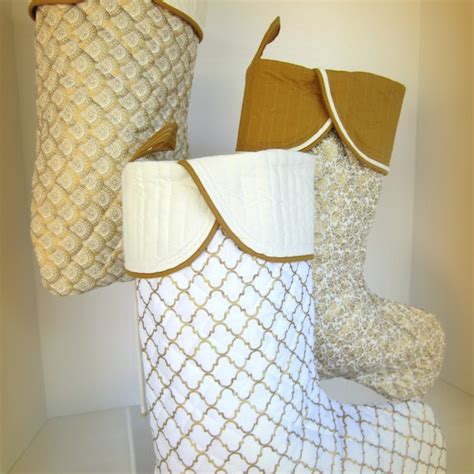 Golden Stockings Etsy