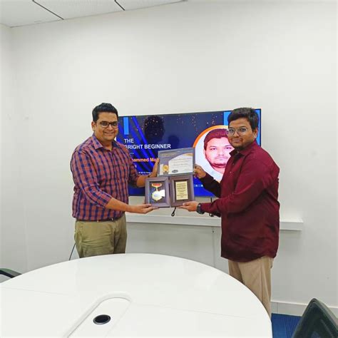 Mohammed Moin Khan On Linkedin Brightbeginner Award Gratitude