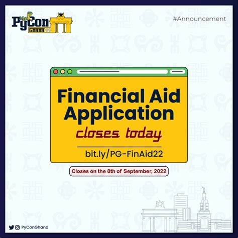 Python Ghana On Linkedin Financialaid Pyconghana2022 Pycon Python