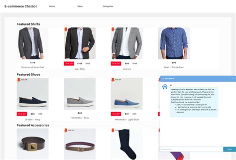 E Commerce With Chatbot