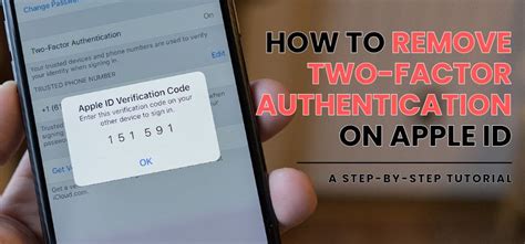 How To Set Up And Turn Off Two Factor Authentication For Apple Id
