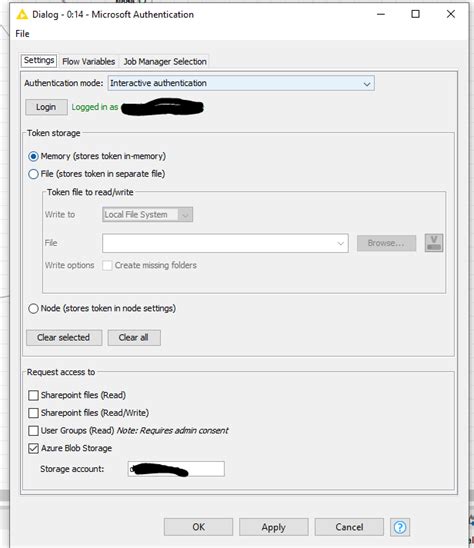 Issues With Azure Blob Storage Connector Big Data Knime Community Forum