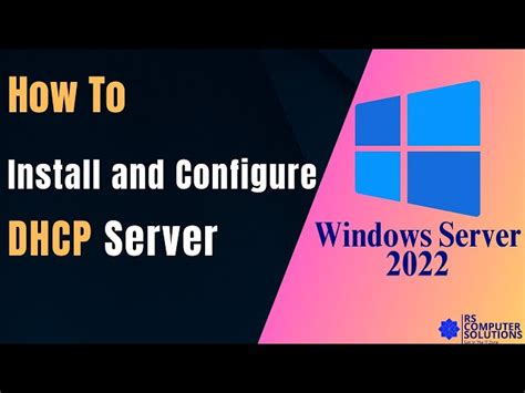 Installing And Configuring A Dhcp On Windows Server 2016 Wds And Dhcp