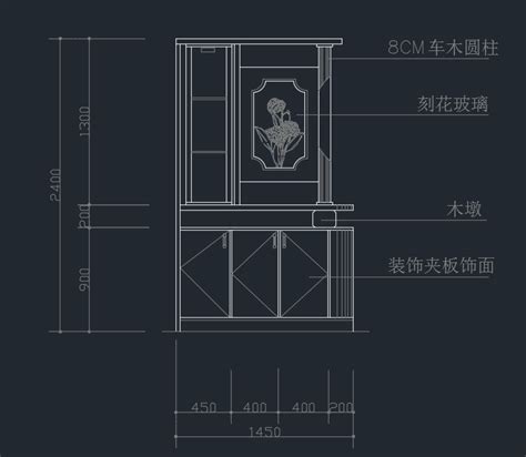玄关立面图合集免费下载 建筑详图图库 土木工程网