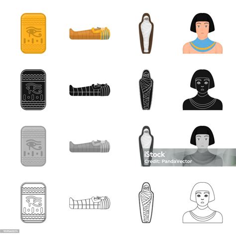 Mata Paduan Suara Makam Firaun Mesir Mumi Pria Mesir Kuno Menetapkan