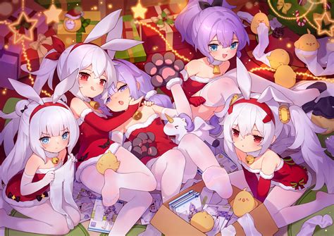 Manjuu Unicorn Laffey Javelin Le Malin And More Azur Lane Drawn By Tsubasa Tsubasa