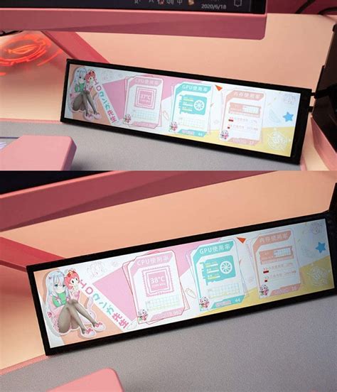 Mua Ediy 8 8 Inch Ips Screen Aida64 Cpu Temperature Monitor 1920x480 Led Display For Cars