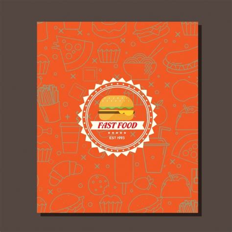 Detail Baground Brosur Makanan Koleksi Nomer