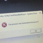 The Process Has Terminated Because It Meme Generator Imgflip