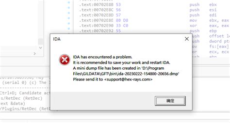 This Dll Let Plugin Crash · Issue 75 · Avastretdec Idaplugin · Github
