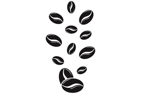 Coffee Bean Svg Dxf Png Eps Cut File Graphic By Fast Store