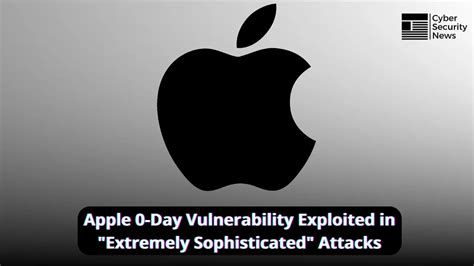 Apple 0 Day Vulnerability Exploited In Extremely Sophisticated Attacks In The Wild