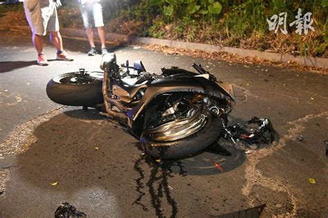 私家車荃錦公路失控越線撼電單車 鐵騎士重傷不治 14 53 20240927 港聞 即時新聞 明報新聞網